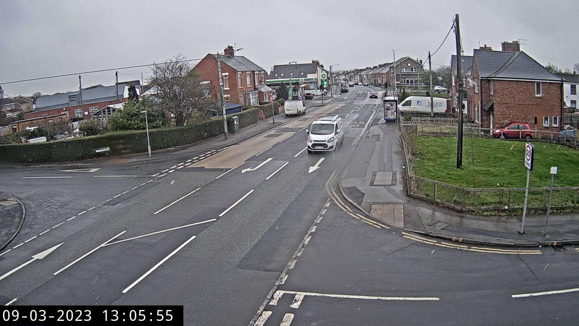 A690 Meadowfield/B6300 Browney Lane - UK Live Traffic Cameras